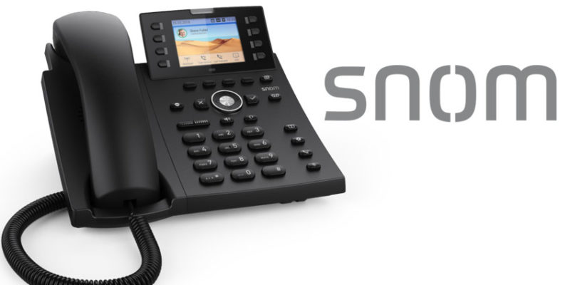 Snom Adds the D335 IP Deskphone, Equipped with Proximity Sensor - UC Today