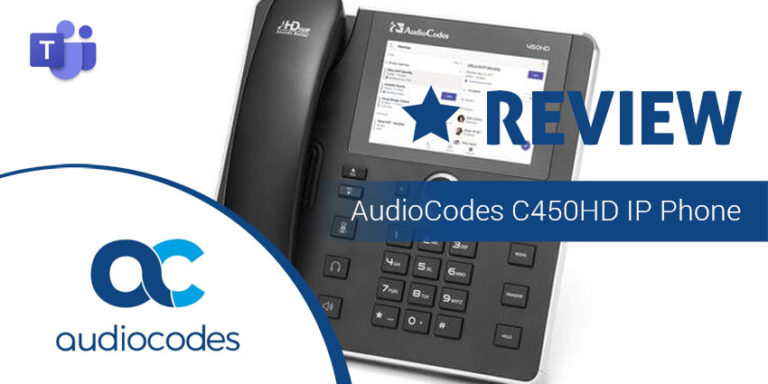 AudioCodes C450HD IP Phone Review - UC Today