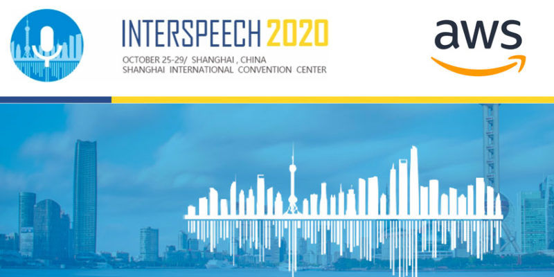 Amazon Takes Top Prize at Interspeech 2020 - UC Today