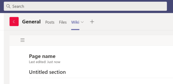 How Does the Microsoft Teams Built-in Wiki Work? - UC Today
