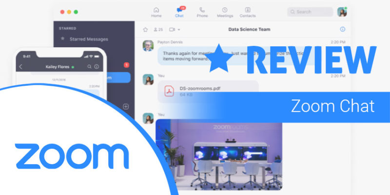 Zoom Chat Review: More Than Just Messages - UC Today