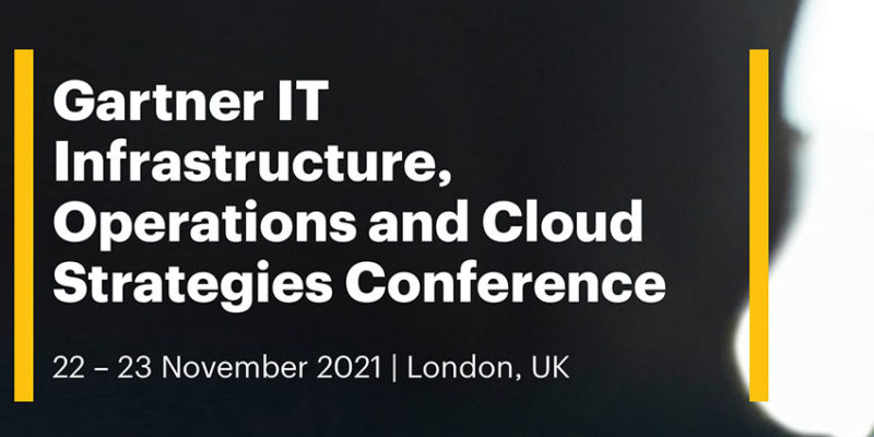 Gartner IT Infrastructure, Operations & Cloud Strategies Conference ...