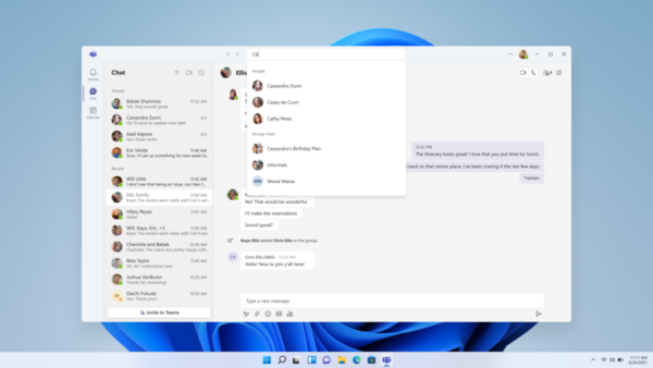 Microsoft Gives First Glimpse of Teams-Windows 11 Integration - UC Today