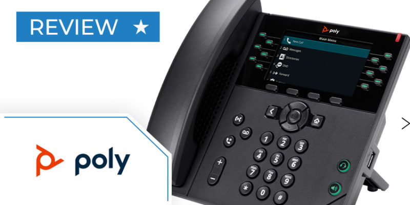 Poly VVX 450 Review: A Powerful Colour Desk Phone - UC Today