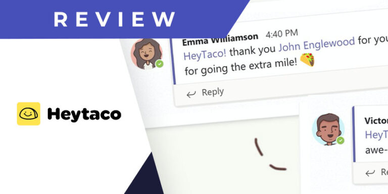 HeyTaco for Microsoft Teams Review: Reward Employees with Tacos – Need ...