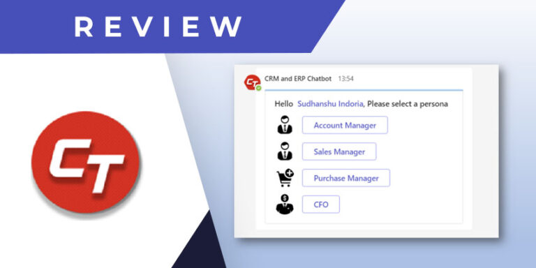 CRM/ERP Chatbot for Microsoft Teams Review: Set Up a Custom Bot ...