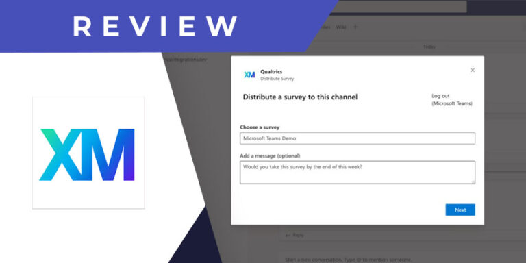 Qualtrics for Microsoft Teams Review: Conduct Qualtrics Surveys from ...
