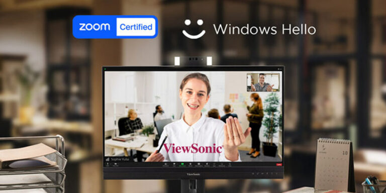 ViewSonic Unveils Advanced Zoom-Certified Video Conferencing Monitors ...