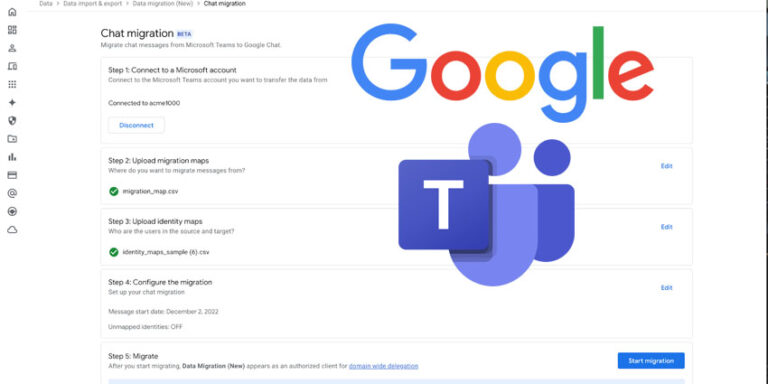 Google Can Now Migrate Microsoft Teams Messages To Google Chat - UC Today