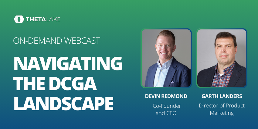 Navigating the Digital Communications Governance & Archiving (DCGA ...